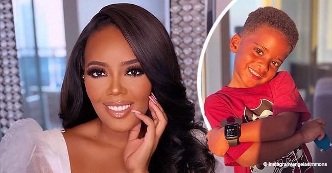 Angela Simmons Melts Fans' Hearts with a Snap of Her Son Sutton Smiling ...