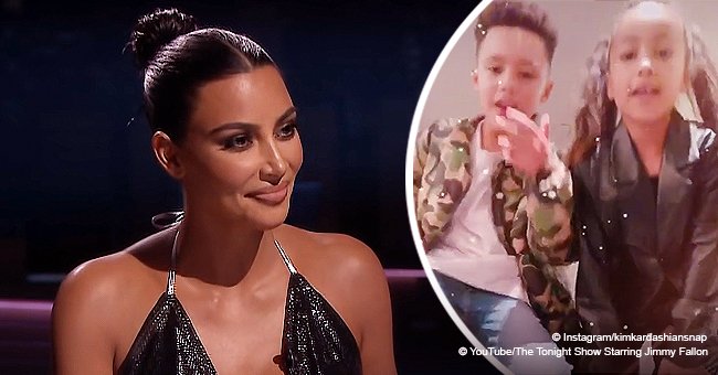 Kim Kardashian's Daughter North West Shows off Energetic Dance Moves ...