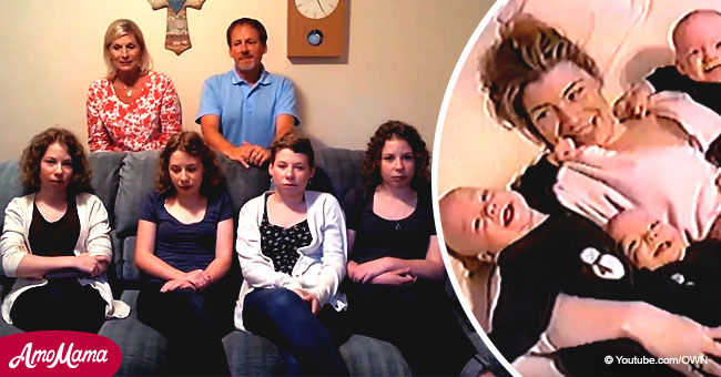 Famous ‘Laughing Quadruplets’ Mathias Quads Are All Grown up and Look ...