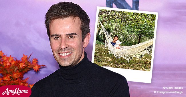 Jean-Baptiste Marteau poste un cliché d'un moment de complicité avec sa ...