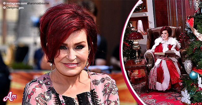 Sharon Osbourne Poses in Mrs Claus Outfit in New Christmas Photo and ...