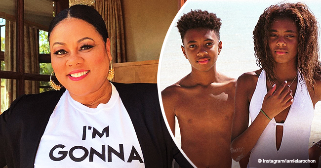 Lela Rochon Shared Photos of Her Kids on National Sibling Day