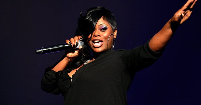 Xscape Singer Tamika Scott Stuns in Plunging Suit Jacket and Pencil ...