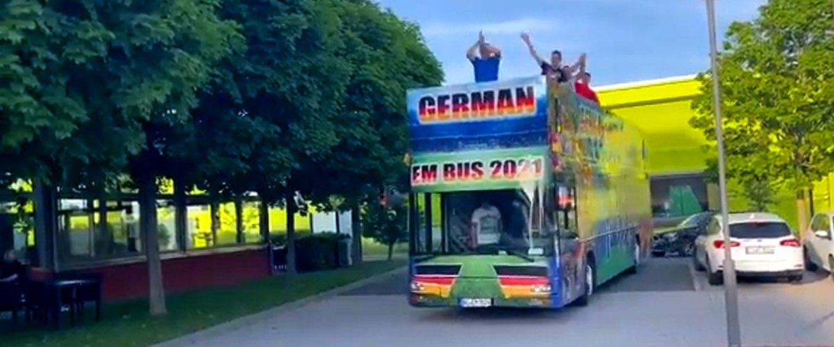 EM 2021: Fanbus stört die Ruhe in dem DFB-Camp der Fußballer