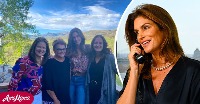 Cindy Crawford, 55, Looks Ageless In a Colorful Shirt and Jeans in Rare ...