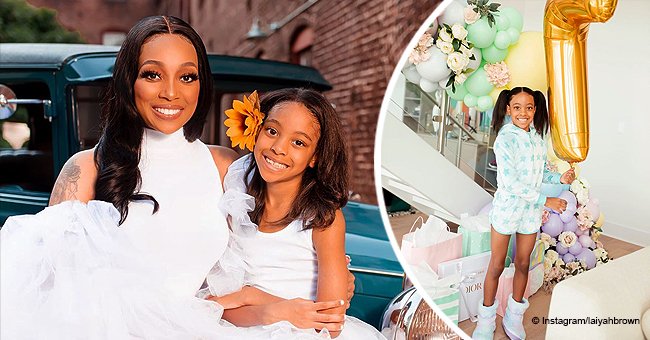 See How Monica Browns' Daughter Laiyah Celebrated Her 7th Birthday with ...