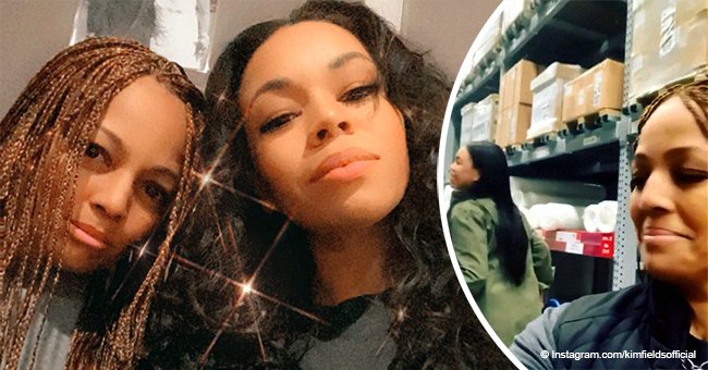 Kim Fields of RHOA and Her Sister Alexis Have Fun Running to IKEA at ...