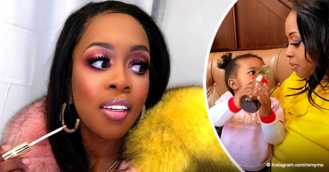 Remy Ma's Adorable Daughter Reminisce Melts Hearts as She Tries to ...