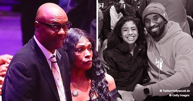 Kobe Bryant’s Parents Joe and Pam Bryant Came to the Memorial to Pay ...