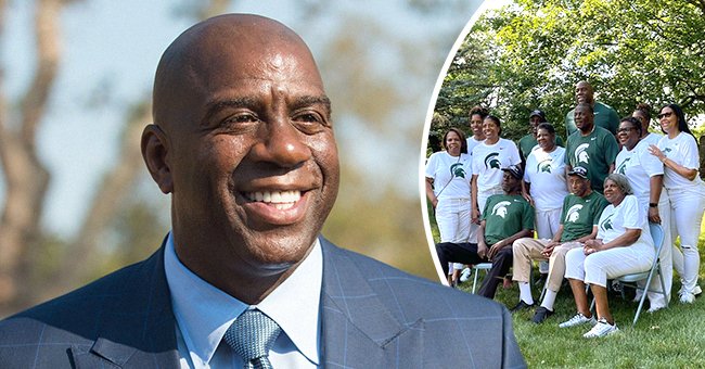 Magic Johnson Shows Rare Photos of His Look-Alike Father in His Spartan ...