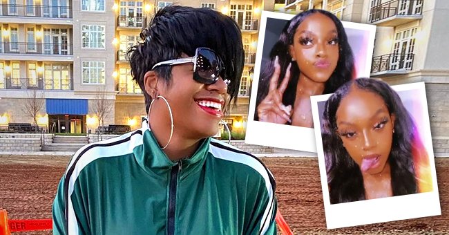 Fantasia Barrino's Daughter Zion Shows off Her Long Lashes and Wavy ...