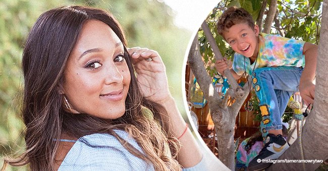 See How Tamera Mowry's Son Aden Housley Is Enjoying Summertime in an ...