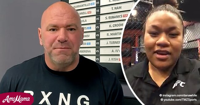 UFC's Viral Security Guard Hired by Dana White Reveals She Wants a ...