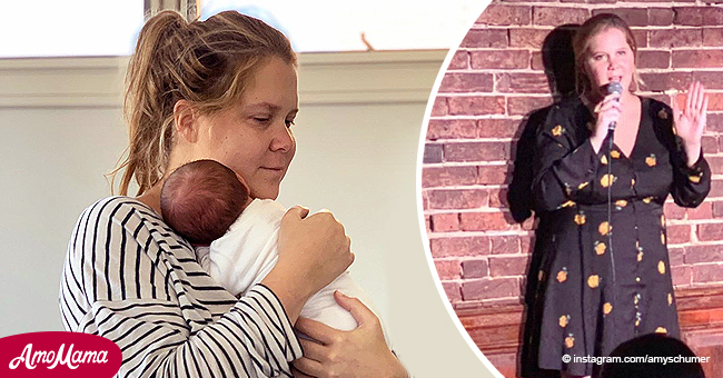 Amy Schumer 'Back' on Stage Weeks After Giving Birth to Baby Gene