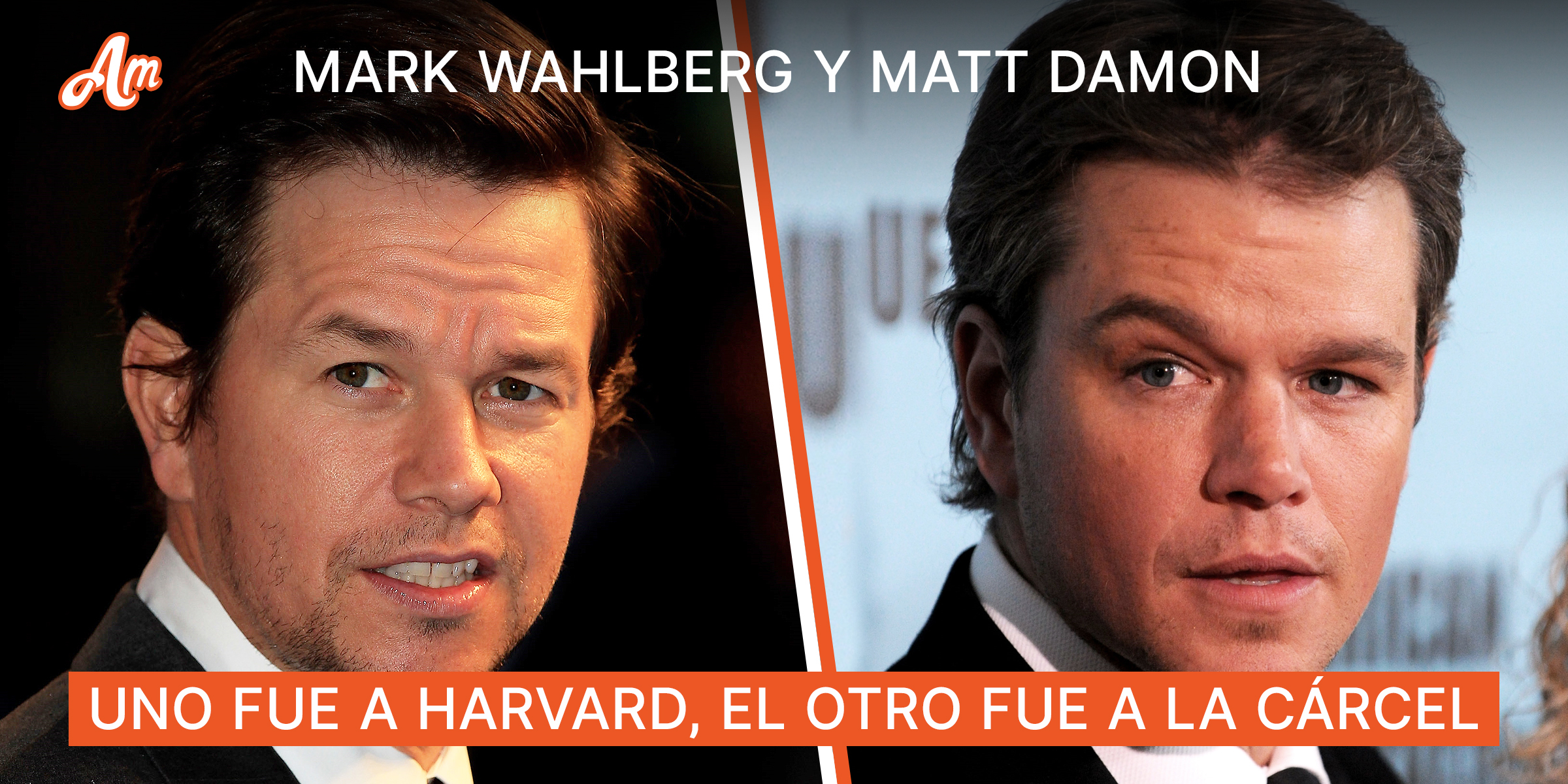 Mark Wahlberg y Matt Damon: La historia de dos hombres que se parecen ...