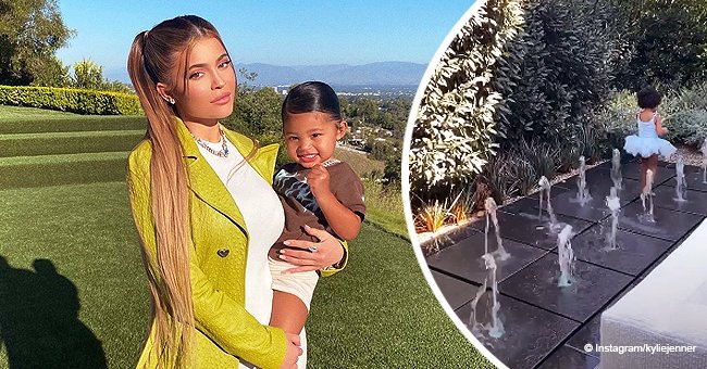 Check Out Kylie Jenner's Daughter Stormi Webster Playing around ...