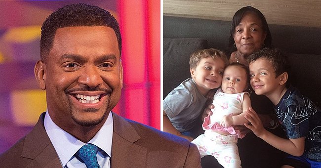 Alfonso Ribeiro Shares a Rare Photo of His Mom & 3 Kids Showing Their ...