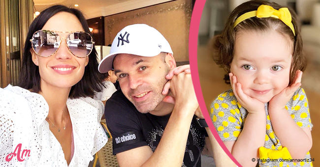 Andrés Iniesta: la adorable llamada de su hija para que juegue con ella ...