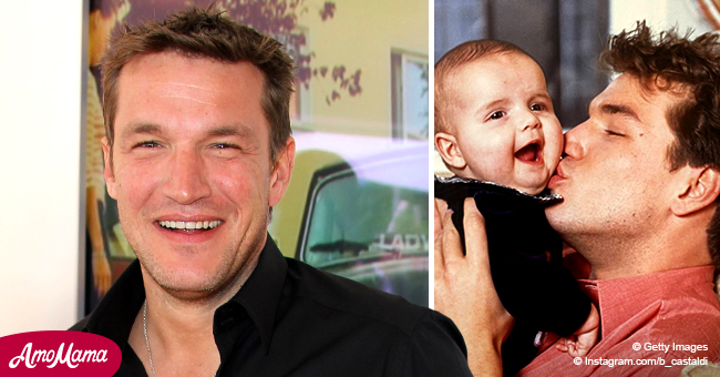 Benjamin Castaldi partage avec nostalgie la photo de son fils quand il ...
