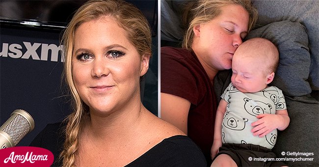 Amy Schumer Shares Cute Photo with Son Gene David Fischer on His 1st ...