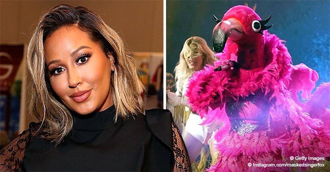 Adrienne Bailon, Pink Flamingo on the 'Masked Singer,' Receives a ...