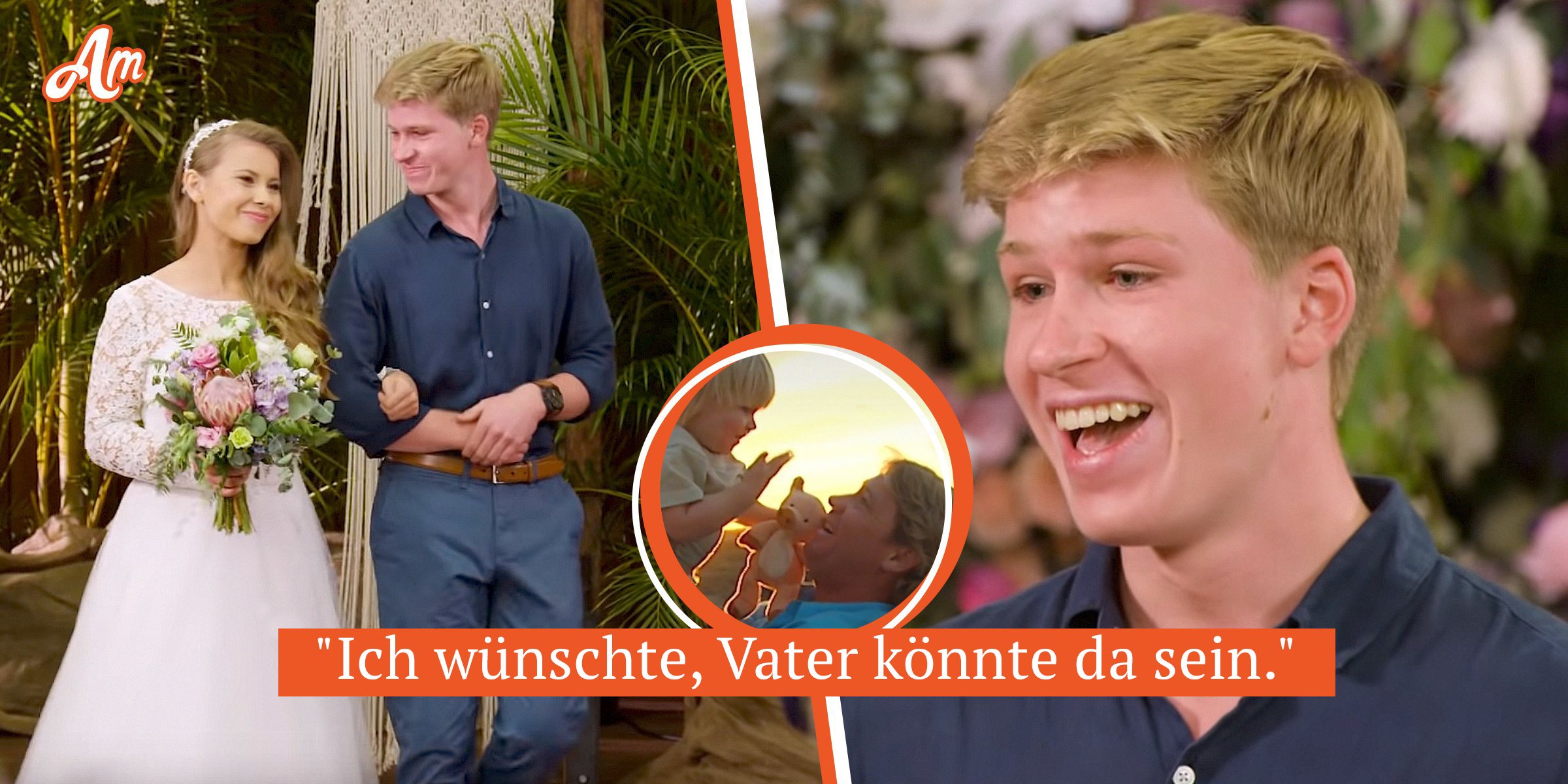 Steve Irwins Sohn weinte, als er seine Schwester zum Altar führte – er ...