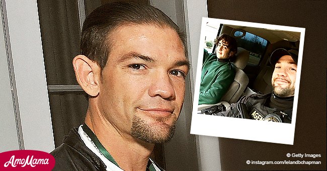 Check Out Leland Chapman's Cozy New Pic with Son Cobie during New Year's