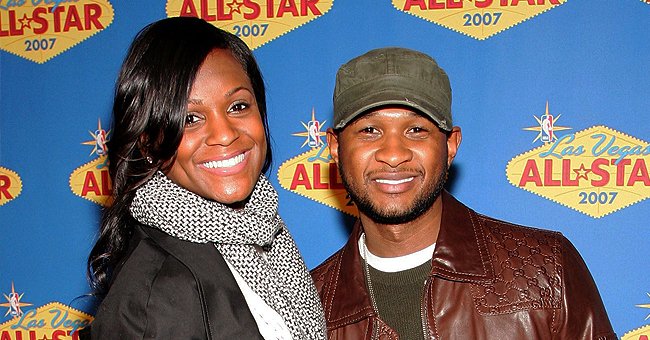 Usher's Girlfriend Posts Rare Pic Posing With Their Baby Sovereign in ...