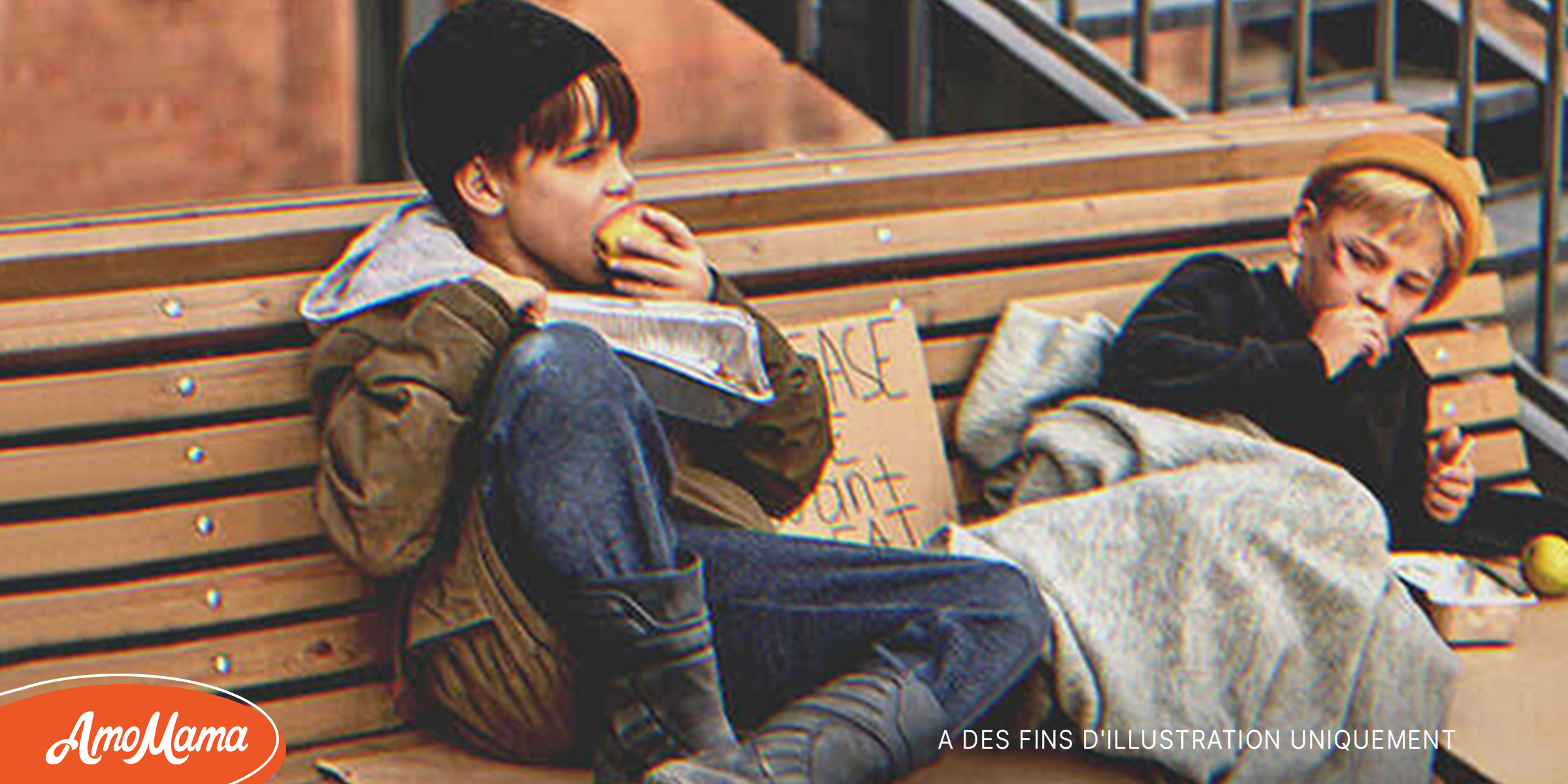 Des garçons d'une famille riche se font passer pour des mendiants ...