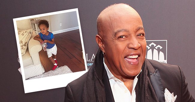 Peabo Bryson's Little Son Is Spitting Image of Him While Posing in Blue ...