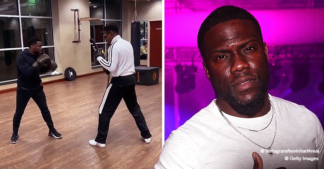 Kevin Hart Shares Videos of His Intense Boxing and Exercises as He ...