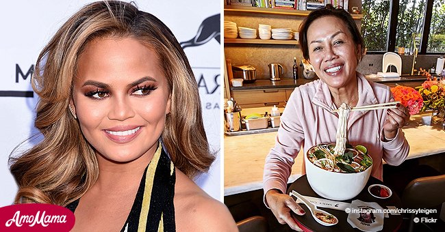 John Legend's Wife Chrissy Teigen Wishes Her Mom Vilailuck a Happy ...