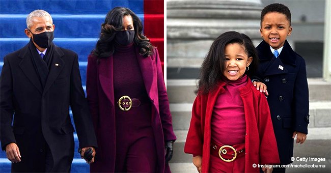 Fans React to Michelle Obama's Photos of Kids Dressed like Her & Barack ...