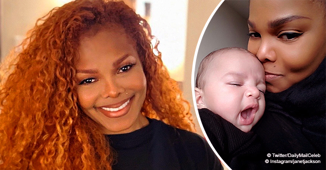 Janet Jackson Says 2-Year-Old Son Eissa Is Interested in the Violin ...