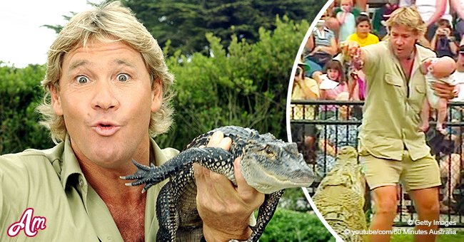 Steve Irwin Once Apologized for Feeding a Croc While Carrying His 1 ...