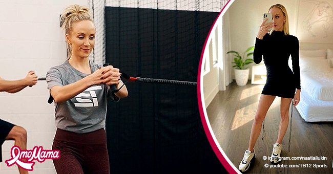 Check Out Olympic Gymnast Nastia Liukins Incredibly Tiny Waist In This