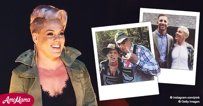 'Raise Your Glass' Singer Pink Spends Quality Time with Her Brother ...