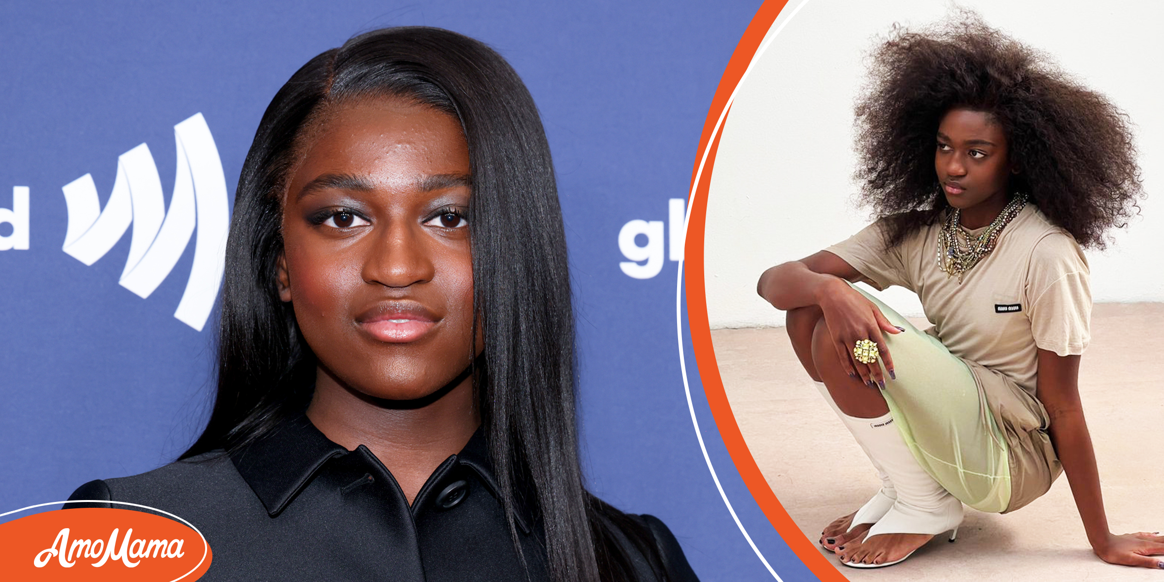 Zaya Wade Stuns in Various Outfits & Afro Hair as She Shares BTS Pics ...