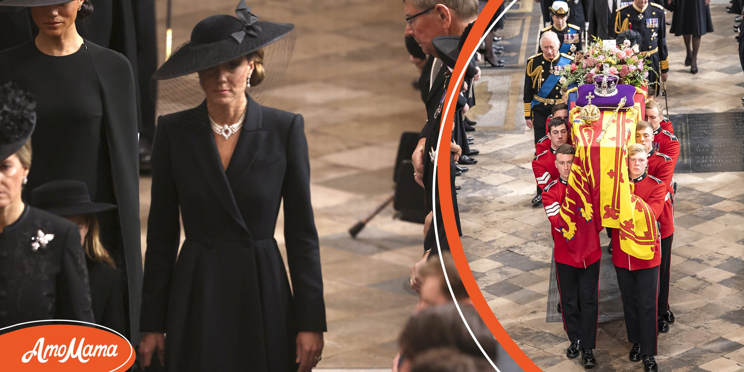 Fans divididos tras ver a Kate sonriendo en el funeral de la Reina ...