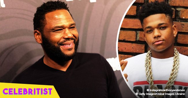 Anthony Anderson's son stops hearts in throwback photo with his father ...