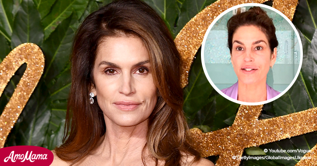 53-Year-Old Cindy Crawford Shares a Video without Any Makeup Showing ...