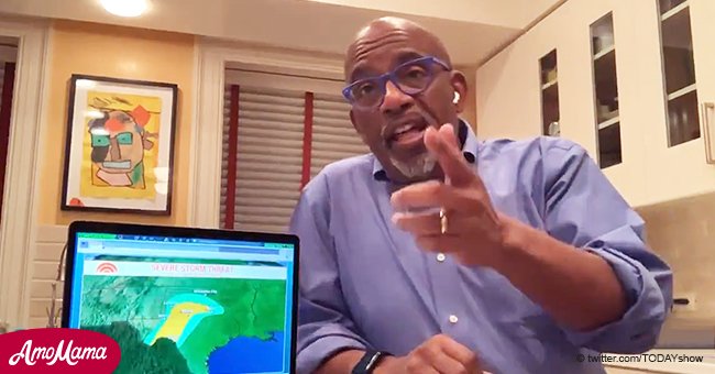 Al Roker Delivers Weather Report from His Home on 'Today' Show during ...