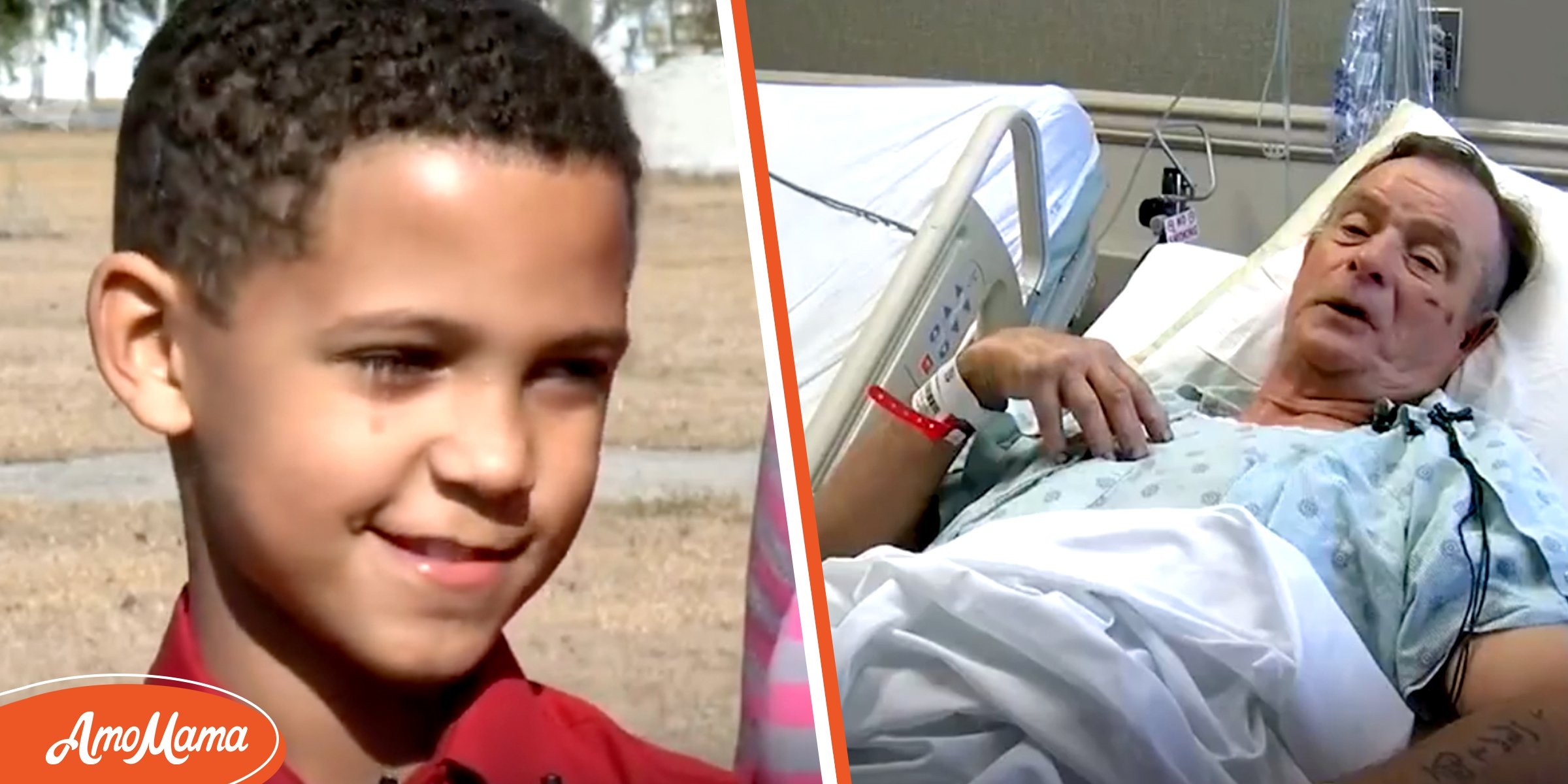 Señor agonizante ruega que le envíen un ángel que lo salve y segundos ...