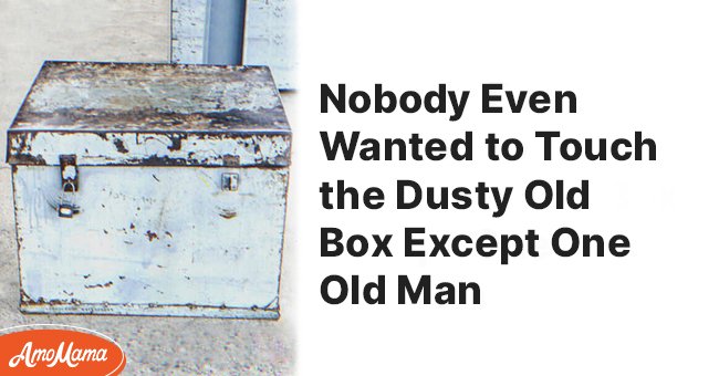 Poor Old Man Spends His Last $60 on a Rusty Old Box at Auction and It ...