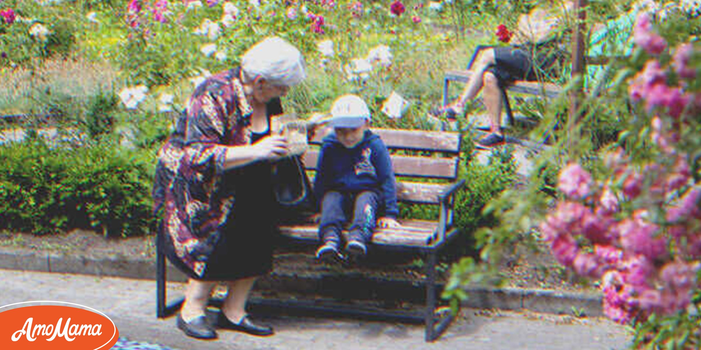 Old Lady Sees Boy Sitting in Park Unattended for Hours, Gets Emotional ...