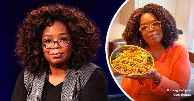 Oprah Winfrey Cooks Singapore-Style Fried Rice during Quarantine