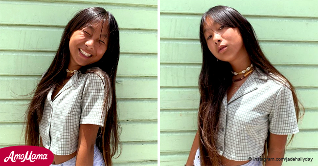 Jade Hallyday profite des derniers jours de l'été pour partager une ...