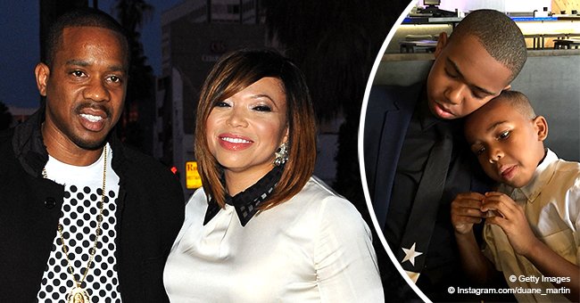 Duane Martin of 'LA's Finest' & Tisha Campbell's Sons Show Their ...