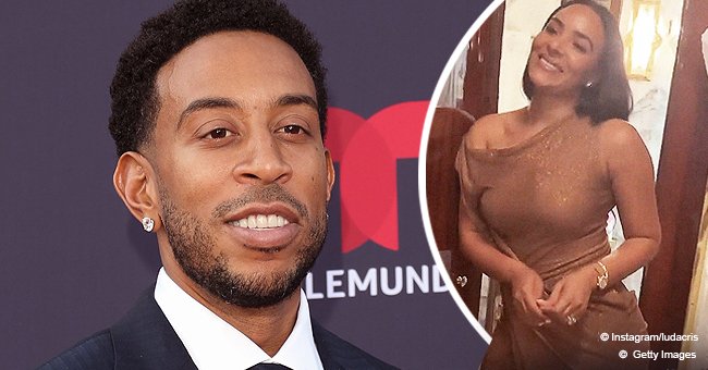 Ludacris Shares TBT Video with His Wife in Gorgeous Brown Dress ...