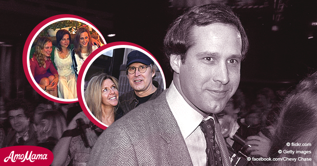 Chevy Chase of 'Caddyshack' Is a Doting Husband and Father of Three ...